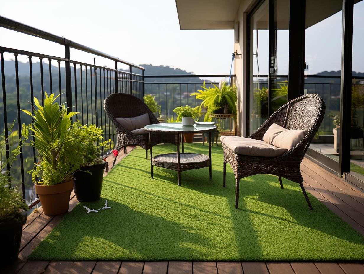 Choosing the Perfect Grass Mat for Your Balcony - Clever Patio