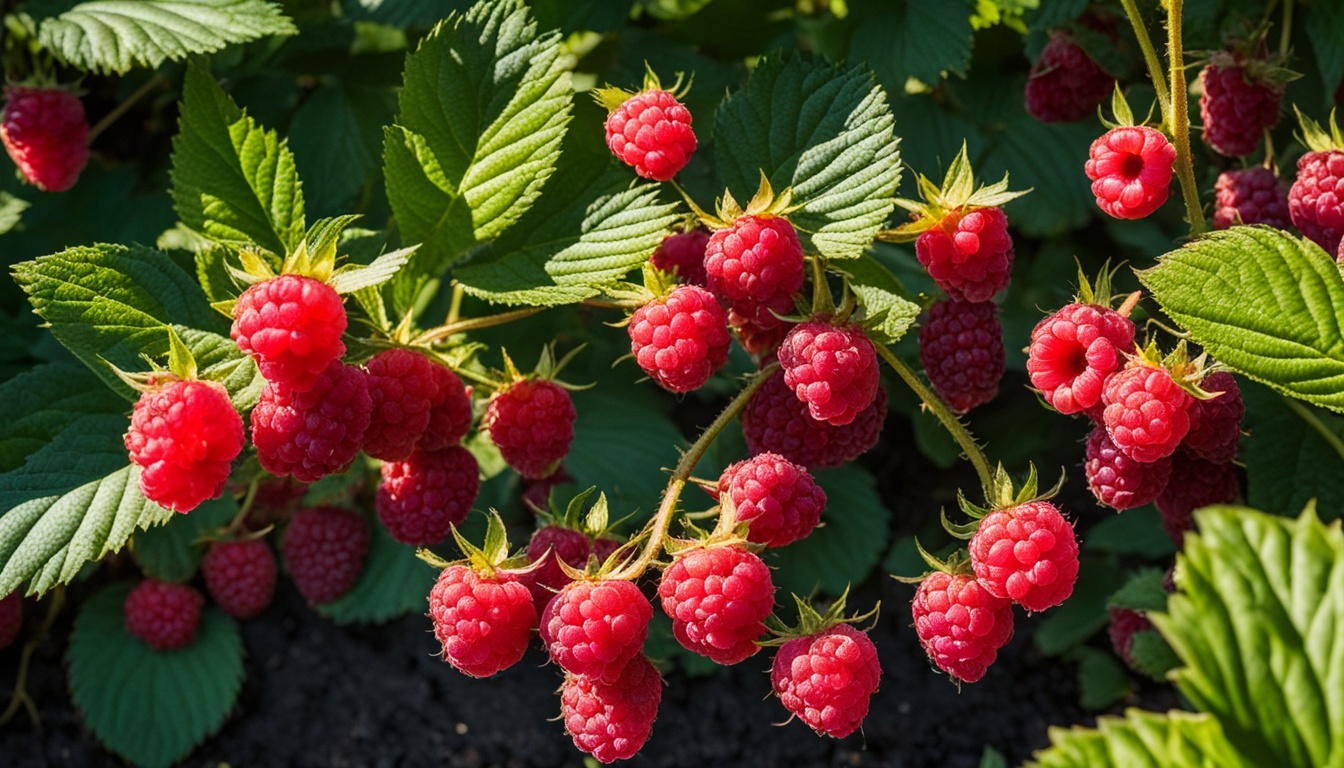 How to grow giant Raspberries in Raised Beds